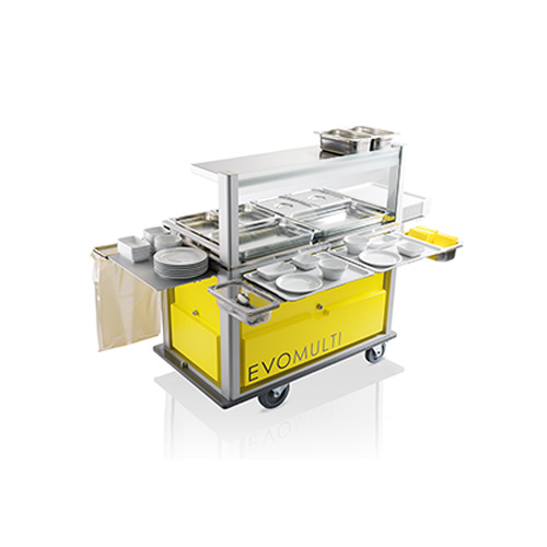 EVOMULTI Multi-Portion Hostess Style Trolley – Regethermic