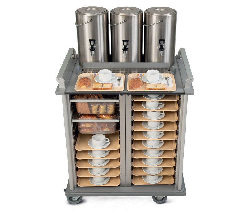 Rational Production WAKEUP Trolley for Breakfast Distribution - Regethermic