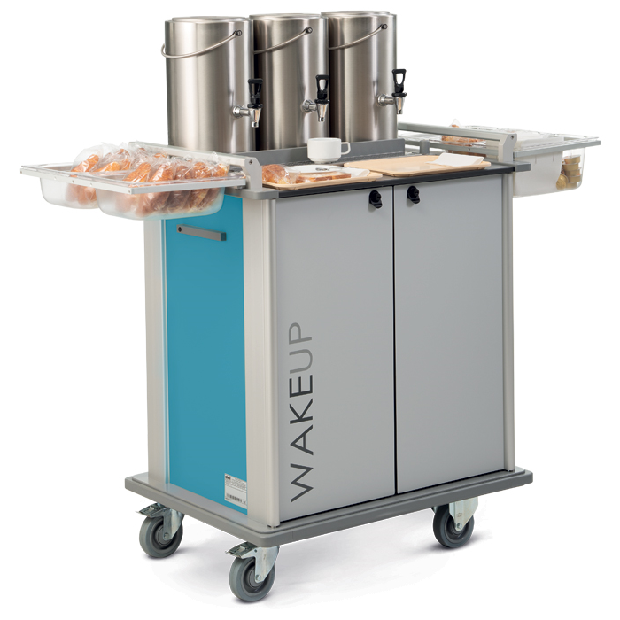 Rational Production WAKEUP Trolley for Breakfast Distribution - Regethermic